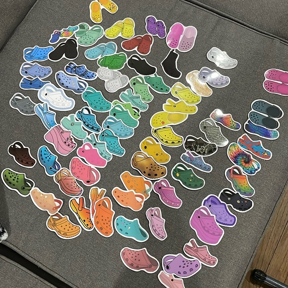 CROCS | Design | Crocs Stickers Over 7 | Poshmark